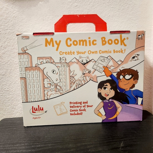 Toys | New Lulu Jr My Comic Book Making Craft Kit Writing Comicbook ...
